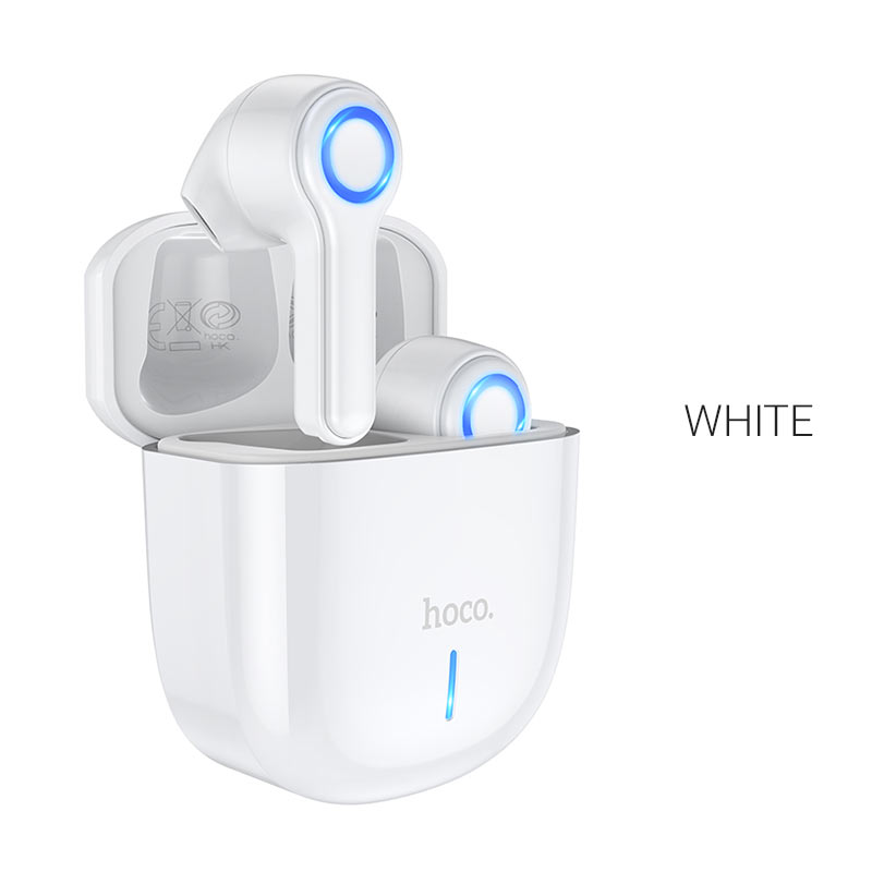 Hoco ES45 Harmony sound TWS wireless headset - White | Saif Al Najmi Kw